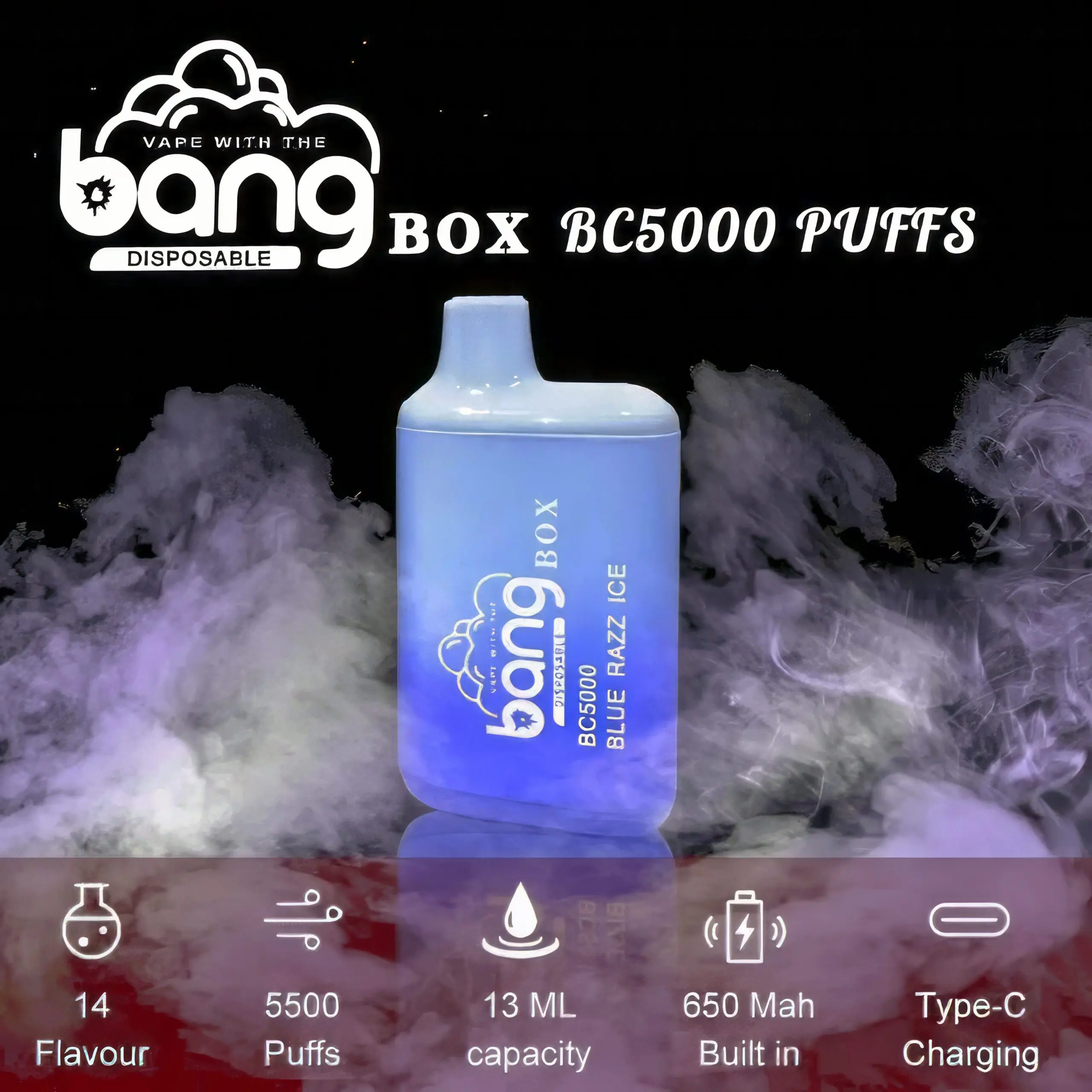 Bang BC 5000 – Powerful and Reliable Vape at BangVapes - BangVapes